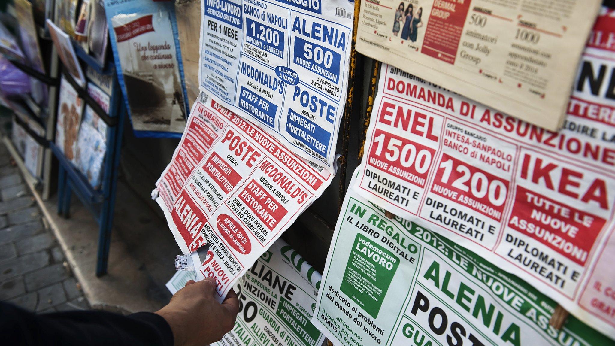 Italy factory jobs 'disappearing overnight' - BBC News