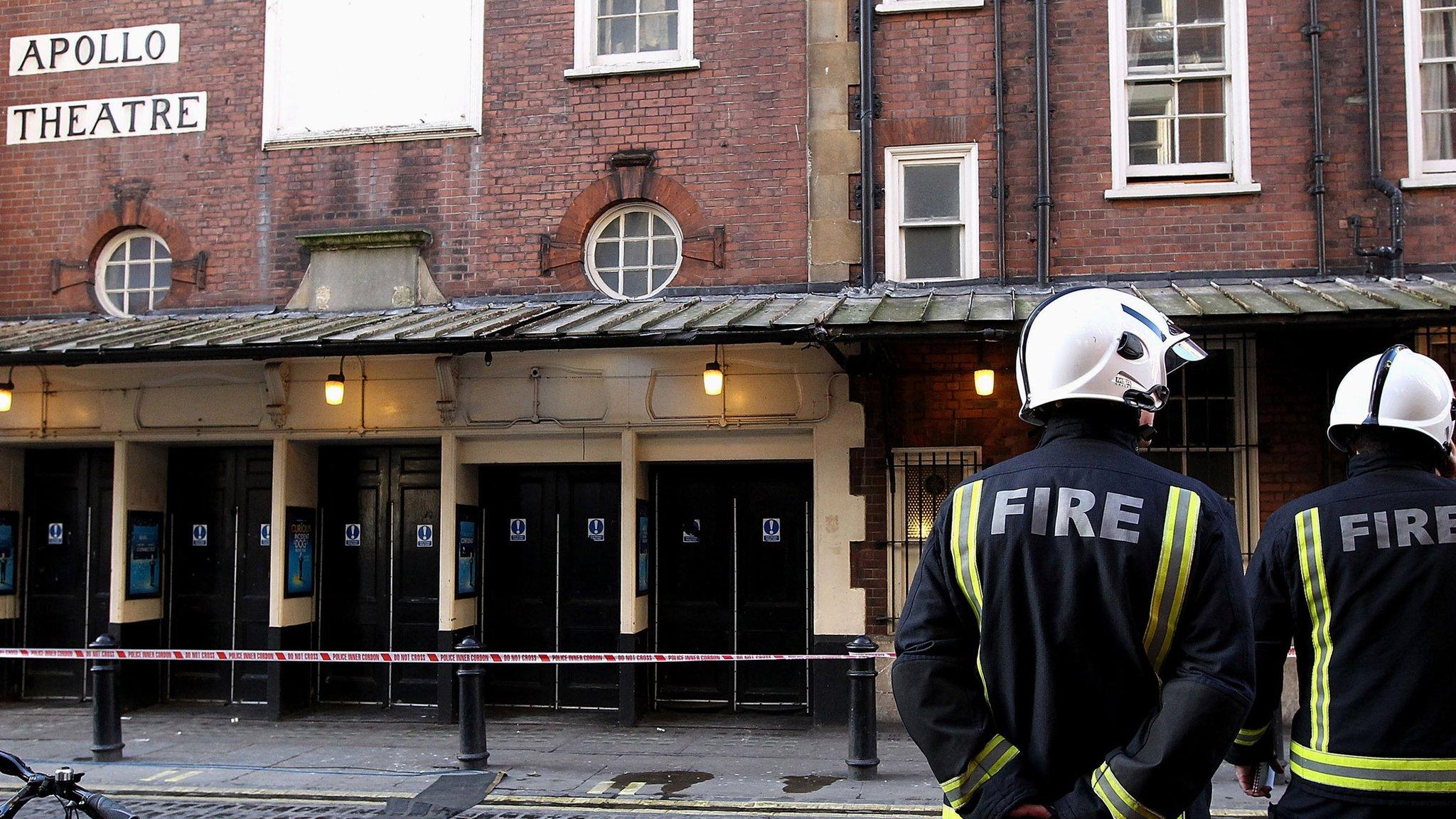 Apollo Theatre ceiling collapse: No prosecution to be brought - BBC News