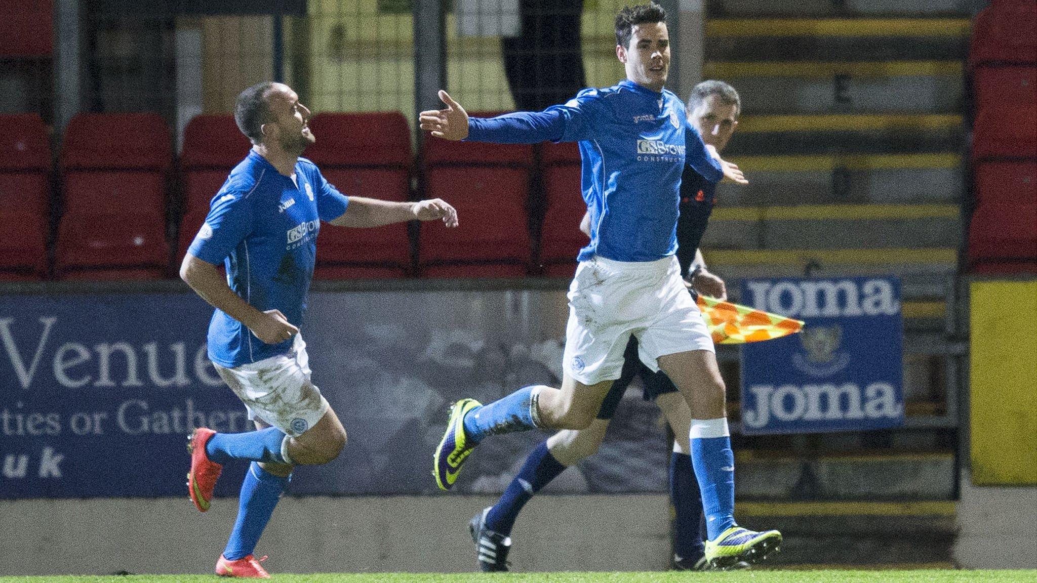 St Johnstone accept two-match dive ban for Brian Graham - BBC Sport