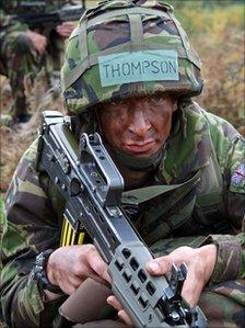 Sandhurst Military Academy is like 'Hogwarts with guns' - BBC News