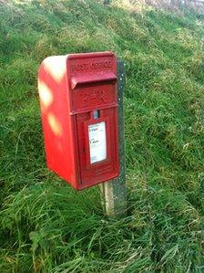 Letter bomb found inside post box in Clough, County Down - BBC News