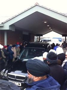 Funeral for Lord King of West Bromwich, UK's first Sikh peer - BBC News