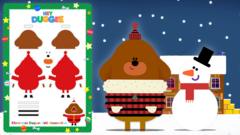 Make a Hey Duggee Christmas decoration to hang on the Christmas tree ...