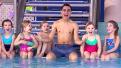 Swimming with babies and toddlers - CBeebies