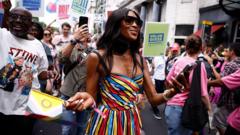 Pride in London2025: Thousands line streets to watch parade - BBC News