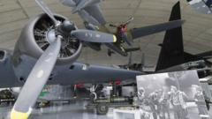 Crashed WW2 Spitfire's first flight since 1944 - BBC News