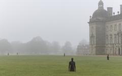 Sir Antony Gormley: Artist's iron men take over grounds of Norfolk ...