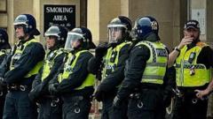 Three teenage boys arrested over riot in Hull city centre - BBC News