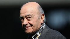 Mohamed Al Fayed: Former Harrods owner dies at 94 - BBC News