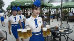 North Korea launches 'exclusive' new beer - BBC News
