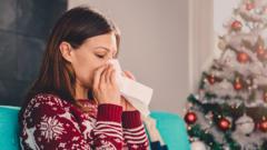 Flu rise warning from NHS in England - BBC News