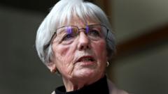 Helen McCourt: Mother of murder victim becomes MBE - BBC News