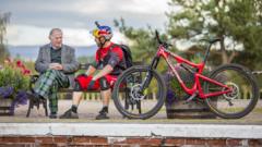 Danny MacAskill gets his daring from his mum, says dad - BBC News