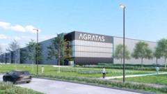 Agratas: Building work to start on car battery factory - BBC News