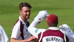 Richard Gleeson: Northants pace bowler signs new deal with Division Two ...