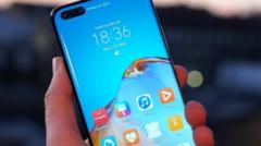 Huawei takes top spot in global phone shipments for first time - BBC News