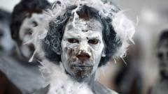 Australia domestic violence: Aboriginal dancers highlight problem - BBC ...