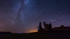 Meteor 'bright flash' seen in skies over Scotland - BBC News