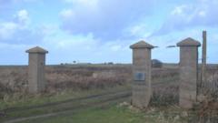 The British island and the Nazi labour camps - BBC News