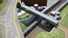 Work continues on Birmingham Camp Hill Line railway project - BBC News