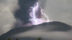 Mount Ibu: Indonesia's second-most active volcano erupts again - BBC ...