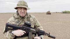 Where was Prigozhin before the crash? - BBC News