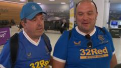 Heartbreak for fans as Rangers lose Europa final in Seville - BBC News