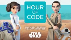 Star Wars teaches you how to code your very own game - BBC News