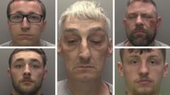 Hull riot: Inside Courtroom 1 as six are jailed - BBC News