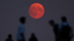 Full blue supermoon turns red and how you can see it next time - BBC ...