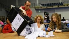 Leave campaign ahead in UK's EU referendum vote - BBC News