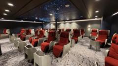 First look at inside of new £78m Isle of Man passenger ferry - BBC News