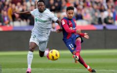 Barcelona 4-0 Getafe: Defending champions move up to second with ...