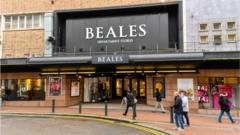 Department store Beales collapses into administration - BBC News