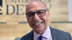 Dragons' Den star appointed as University of Derby professor - BBC News