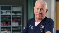 Derek Thompson: Casualty's Charlie Fairhead exits after 38 years - BBC News