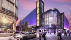 Building work can start on Derby's £45m Becketwell arena - BBC News