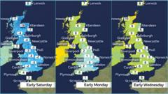 UK weather: When will the cold spell end? - BBC Weather