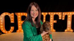 Dog handler's 'dream come true' to become TV presenter at Crufts - BBC News