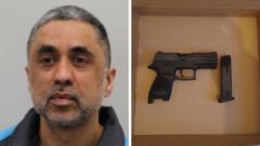 Lorry driver who made guns and prepared for 'race war' is jailed - BBC News
