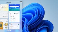 Windows 11 launches with redesigned start menu - BBC News