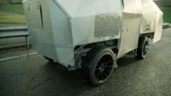 AI robot to identify and fill in potholes in Hertfordshire - BBC News