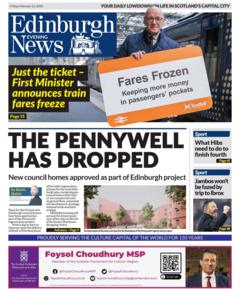 Scotland's papers: Thousands on police wanted list and pothole 'lie ...