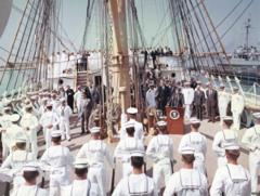 Why is the US still using a Nazi tall ship? - BBC News
