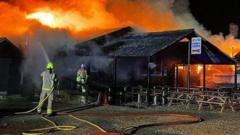 Southwold fish and chip reopens after large fire destroyed site - BBC News