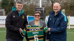 Northampton Saints team up with Essex academy - BBC News