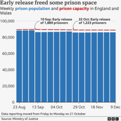 How many prisoners are being released early and who are they? - BBC News
