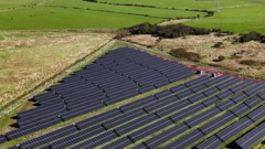 Council's net zero Barrow solar farm project complete - BBC News