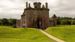 Caerlaverock Castle: Repair work starts at 13th Century site - BBC News