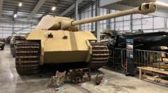 'Fearsome' WW2 King Tiger tank's £1m restoration - BBC News